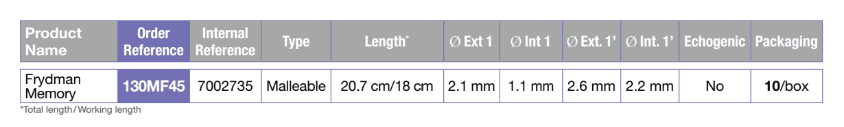 CATHETER CHUYỂN PHÔI 1 MẢNH - Frydman® Memory